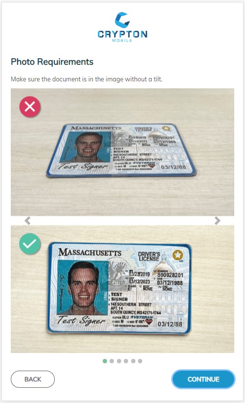 Crypton Mobile CryptoVerifi API